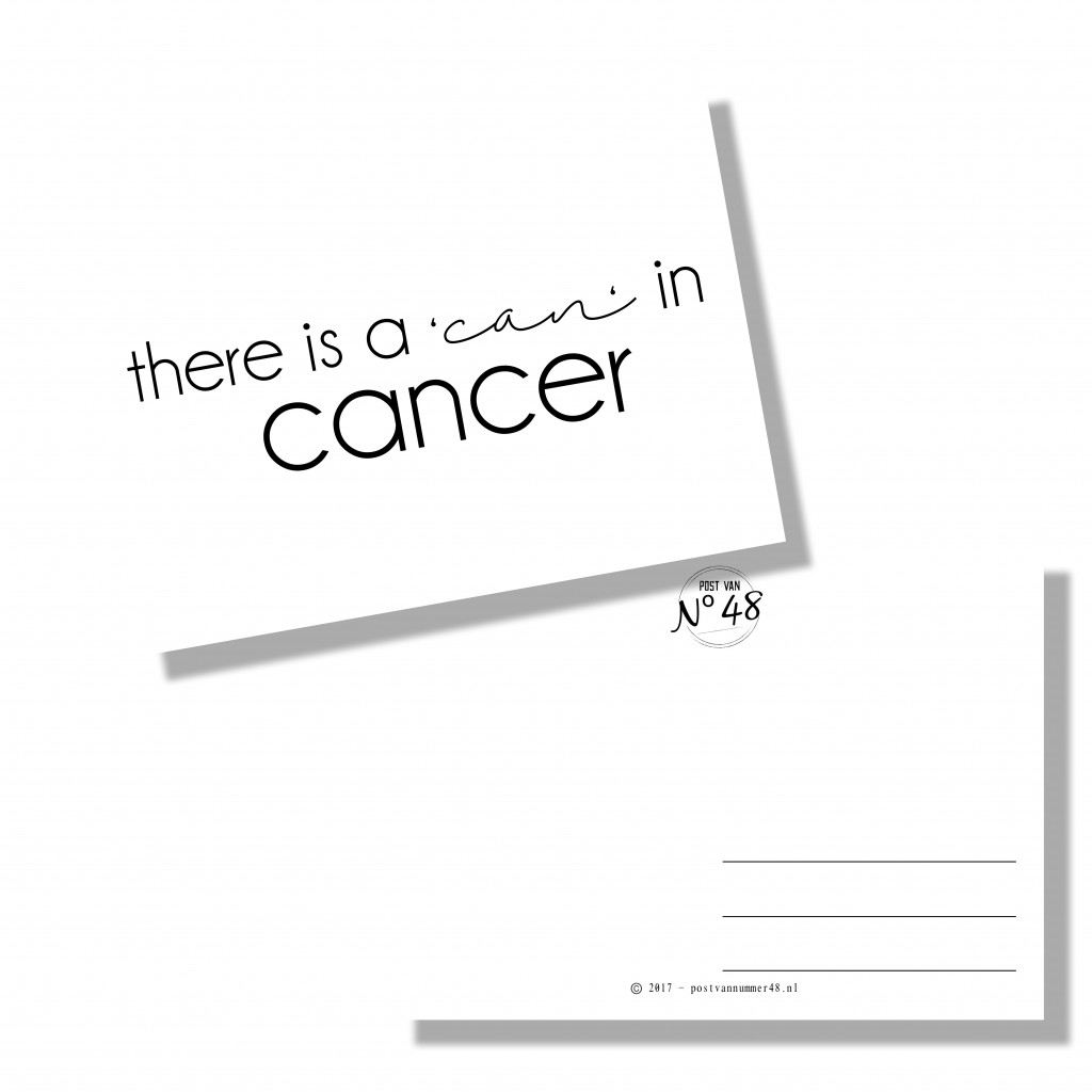 there is a can in cancer